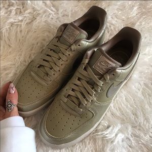 Nike | Shoes | Nwt Nike Air Force Premium Olive | Poshmark